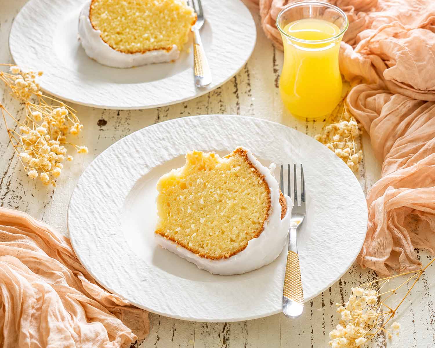 Pineapple Cream Cheese Pound Cake - All My Cravings